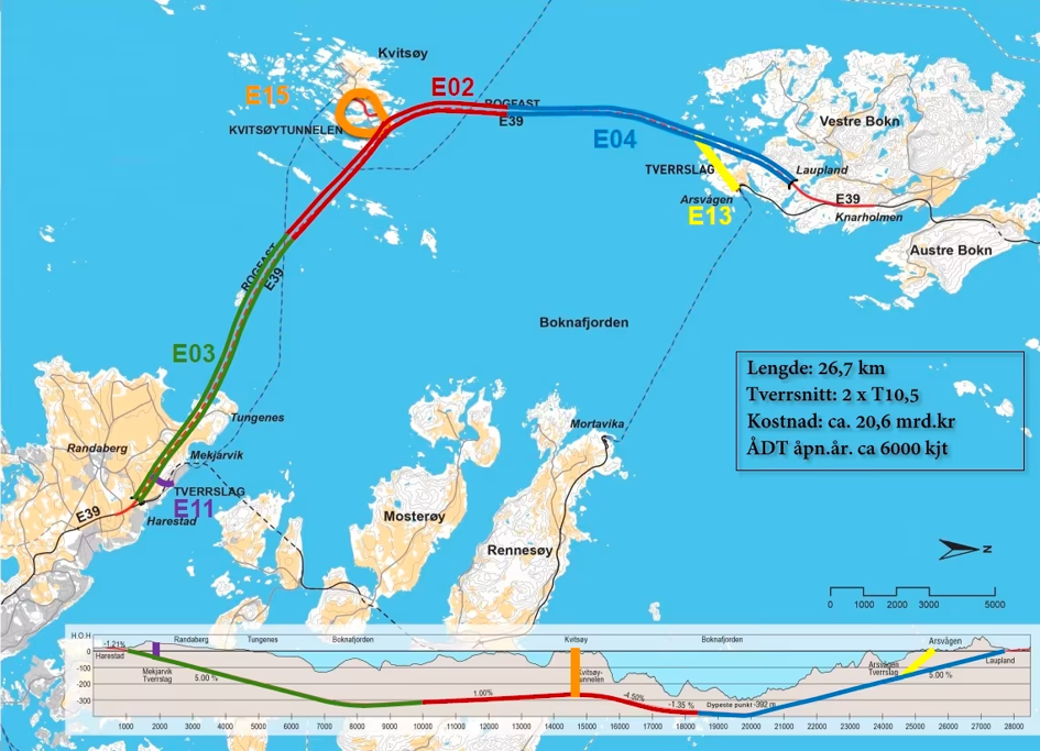 E39 Rogfast, Entreprise E04 Boknafjorden Nord | www.skanska.no