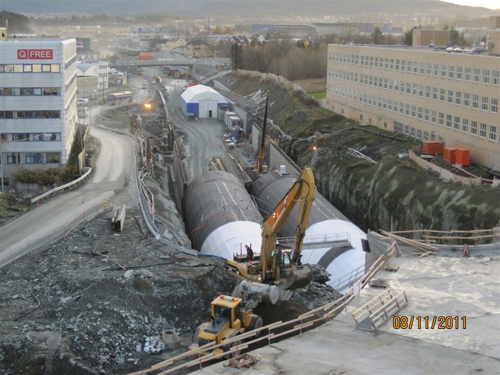 E6 seksjon Trondheim - Strindheimtunnelen /dagsone | www.skanska.no